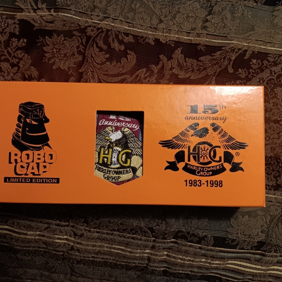 Robo Cap | Accessories | 5th Anniversary Harley Owners Group Blue Denim ...